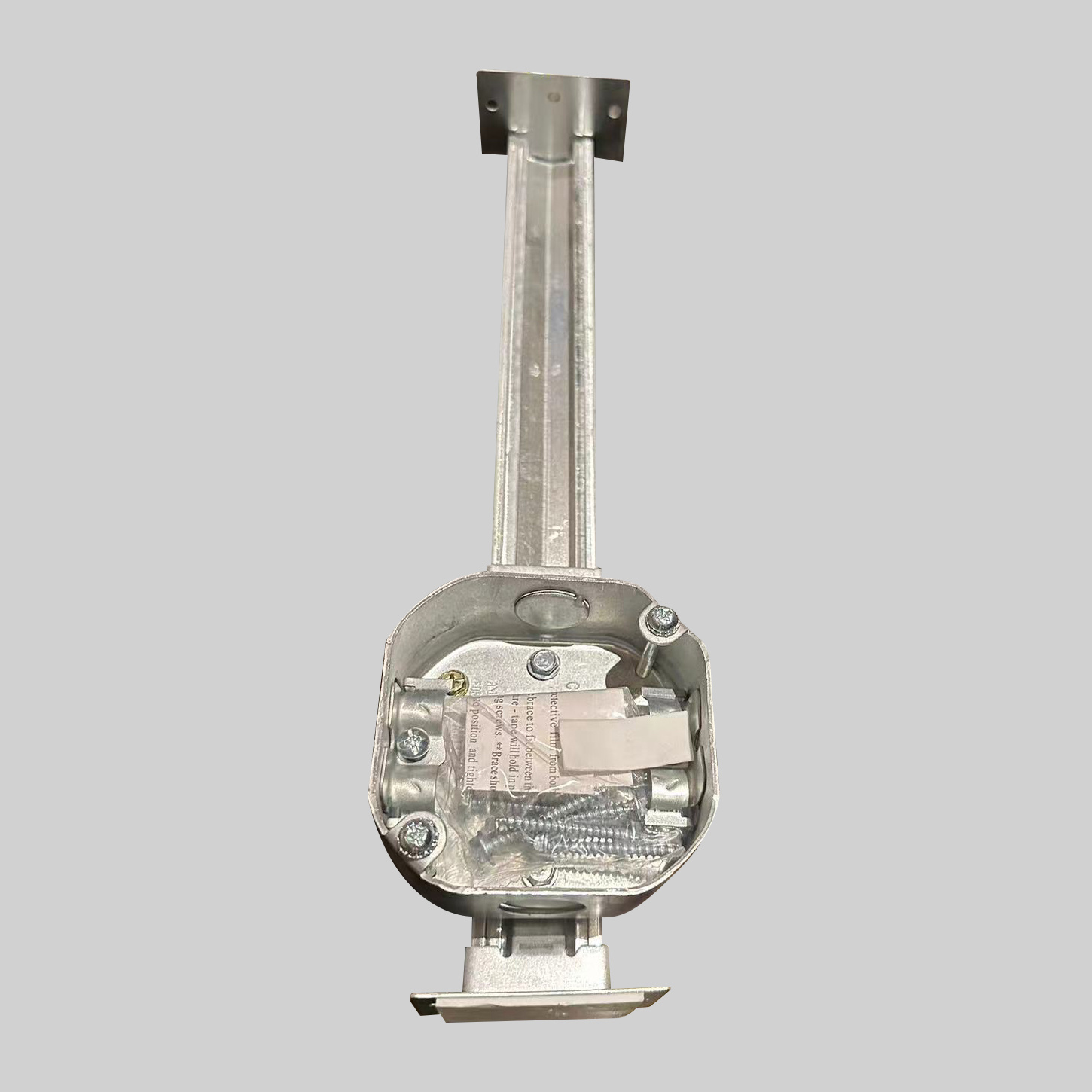 Adjustable Ceiling Fan Box with Brace