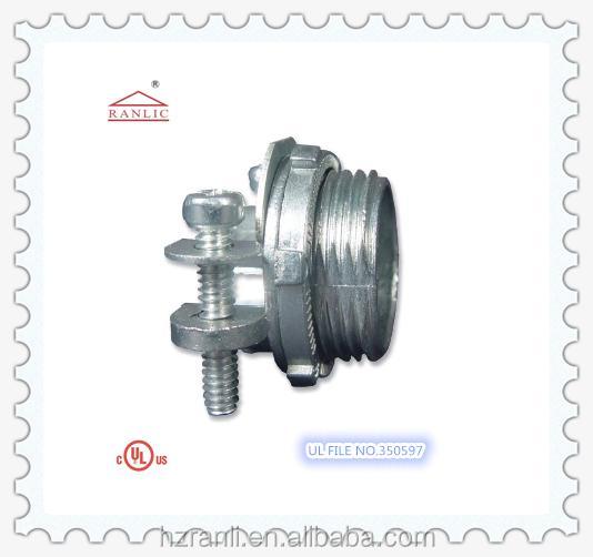 Duplex Fmc Connector for Flexible Conduit Small Sizes